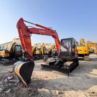 China Good Condition Hot Sale Secondhand Hitachi ZX75 Small Hydraulic Excavator 7.5Ton Digger Cheap Price Used Excavator for Farm Sale for sale