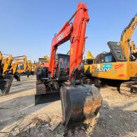 China Good Condition Hot Sale Secondhand Hitachi ZX75 Small Hydraulic Excavator 7.5Ton Digger Cheap Price Used Excavator for Farm Sale for sale