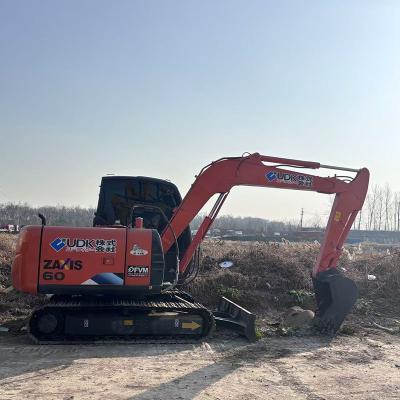 China Used Hitachi ZX60 Crawler Excavator Isuzu Low Price and Working Hours Original Japan Hot Sale Used Excavator for Farm Sale for sale