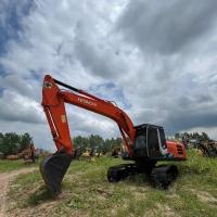China Compact ZX210 Used Hitachi Excavator Heavy Duty Construction Equipment for sale