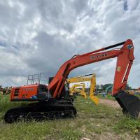 China Compact ZX210 Used Hitachi Excavator Heavy Duty Construction Equipment for sale