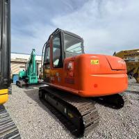 China Hot Selling HITACHI ZX80 8Ton Crawler Hydraulic Low Hours Good Condition Used Excavator in Stock for Sale for sale