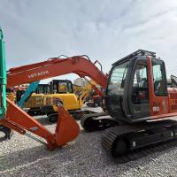 China Hot Selling HITACHI ZX80 8Ton Crawler Hydraulic Low Hours Good Condition Used Excavator in Stock for Sale for sale