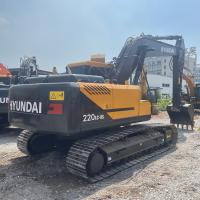China Second hand HX220S 22 Ton Hyundai Earth Moving Equipment Crawler Excavator 107kW for sale