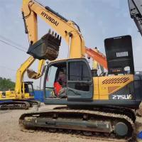 China Second Hand Hyundai 275LVS Crawler Excavator Construction Equipment with 1 Year Warranty Motor Pump Included High Digging Power for sale