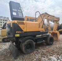 China Reconditioned Hyundai 13 Ton Excavator R150W-9S Cummins Engine Digger for sale