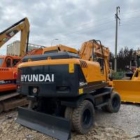 China Reconditioned Hyundai 13 Ton Excavator R150W-9S Cummins Engine Digger for sale