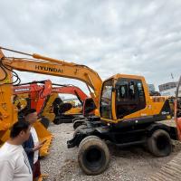 China Reconditioned Hyundai 13 Ton Excavator R150W-9S Cummins Engine Digger for sale