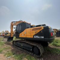 China Original Korea Used Hyundai Excavator 225LC-9S Crawler 22Ton For Mining for sale