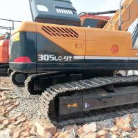 China Heavy Duty Used Hyundai 305LC-9T 30Ton Excavator 1.38CBM Standard Bucket for Stone Mining Land Reclamation Project for sale