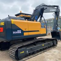 China Used Korea Hyundai Heavy Machinery HX220S Excavator 22Ton For Construction for sale