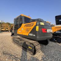 China Low Price Low Hours 15Ton Korea Original Hyundai 150-9S Used Excavator for Sale in Stock for sale