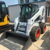 China Hot Sale Bobcat S300 Skid Steer Loader 1050kg Loading Capacity 100HP Compact Wheel Loader for Agriculture for sale