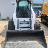 China Hot Sale Bobcat S300 Skid Steer Loader 1050kg Loading Capacity 100HP Compact Wheel Loader for Agriculture for sale