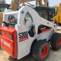 China Hot Sale Bobcat S300 Skid Steer Loader 1050kg Loading Capacity 100HP Compact Wheel Loader for Agriculture for sale