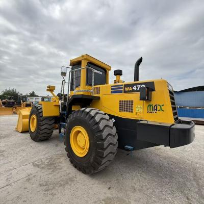 China Used Komatsu WA470 Wheel Loader 7 Ton Loader 3.3-4.2m³ Bucket 204kW Engine Construction Machine for Mining Quarry Fast Delivery for sale