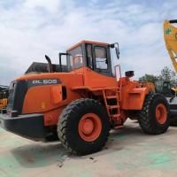 China Used Doosan DL505 5 Ton Wheel Loader 3.0m³ Bucket 162kW Engine Construction Equipment for Mining Quarry Cheap Price in Stock for sale
