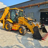 China Ready Stock Used CAT 420F2 Backhoe Second Hand Wheel Excavator Digger Good Condition Backhoe Loader for sale