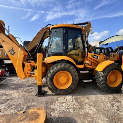 China JCB 4CX Used Wheel Loader Backhoe 4WD Excavator Digger for sale