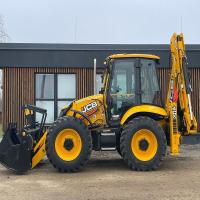 China JCB 4CX Used Wheel Loader Backhoe 4WD Excavator Digger for sale