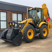 China JCB 4CX Used Wheel Loader Backhoe 4WD Excavator Digger for sale