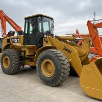 China 966H Large Used Cat Loaders Front End 6 Ton Heavy Duty For Mining Construction for sale