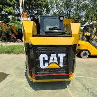 China Small Second Hand Wheel Loader Caterpillar Cat 246D Skid Steer Loader 55kw for sale