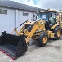 China JCB 3CX Backhoe Loader 74HP 81HP Stage V Engine Heavy Duty Construction Machine High Performance for sale