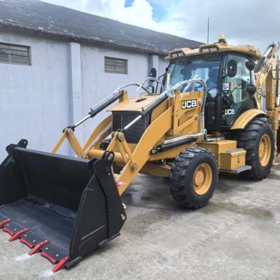 China JCB 3CX Backhoe Loader 74HP 81HP Stage V Engine Heavy Duty Construction Machine High Performance for sale