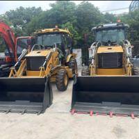 China CAT 420F Backhoe Loader Powerful C44 Engine Multifunctional Construction Equipment for Digging Loading for sale