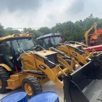 China CAT 420F Backhoe Loader Powerful C44 Engine Multifunctional Construction Equipment for Digging Loading for sale