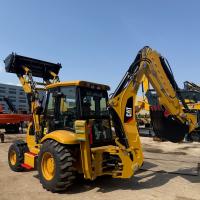 China Caterpillar 420F TLB Used Compact Wheel Loader Backhoe Hydraulic Repossessed Earthmoving Equipment for sale
