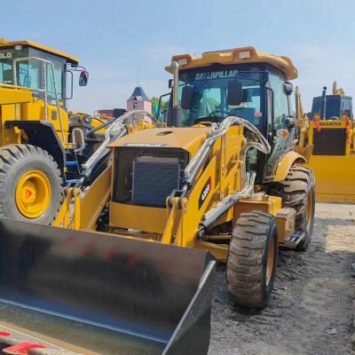China Original Used CAT 420F 4x4 C4.4 ACERT Engine Low Price Backhoe Loader For Construction Machinery for sale