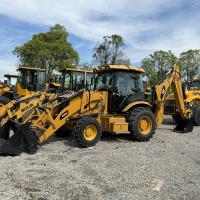 China Original Used CAT 420F 4x4 C4.4 ACERT Engine Low Price Backhoe Loader For Construction Machinery for sale