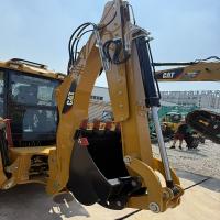 China Ready Stock Used Caterpillar 420F Backhoe Loader Second Hand 4x4 Wheel Excavator Digger Backhoe for Sale for sale