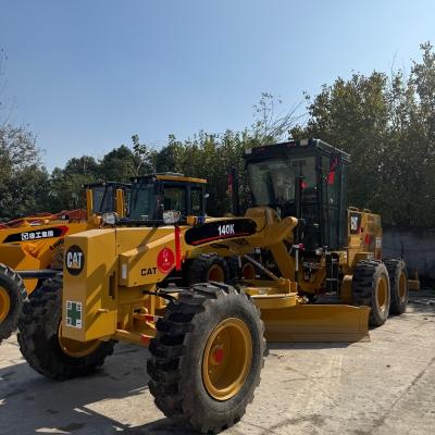China Hot Sale Second Hand CAT 140K Motor Graders Used Caterpillar 140K Graders Land Leveller with Stable Performance for sale