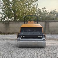 China Double Drum Vibratory Old Used Road Roller Caterpillar Heavy Duty Compactor for sale