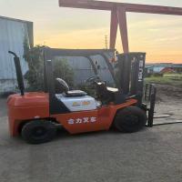 China Diesel Counterbalanced Used Fork Trucks Pre Owned Forklifts 3T for sale