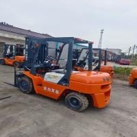 China Diesel Counterbalanced Used Fork Trucks Pre Owned Forklifts 3T for sale