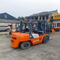 China Diesel Counterbalanced Used Fork Trucks Pre Owned Forklifts 3T for sale