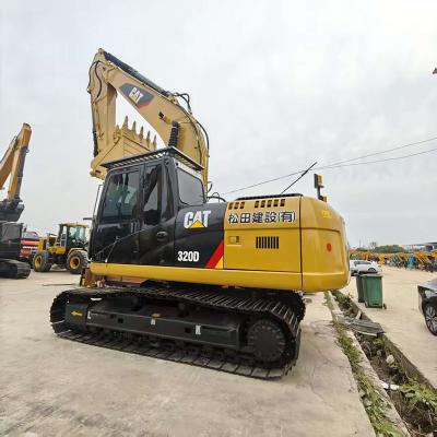 China Original Japanese Used CAT 320D Excavator  20 Ton Large Machinery Used CAT320D 325C 320C Hydraulic Crawler Excavator for sale