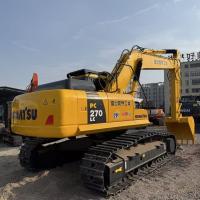 China Good Price High Cost-effective Used Komatsu PC270 27 Tons Hydraulic Crawler Secondhand Used Excavator for Farm Sale for sale