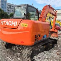 China Used Hitachi ZX60 Crawler Excavator Isuzu Low Price and Working Hours Original Japan Hot Sale Used Excavator for Farm Sale for sale