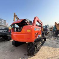 China Good Condition Hot Sale Secondhand Hitachi ZX75 Small Hydraulic Excavator 7.5Ton Digger Cheap Price Used Excavator for Farm Sale for sale