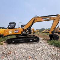 China Hot Selling High Efficiency Sany SY215C 21Ton Crawler Hydraulic Low Hours Used Excavator for Construction for sale