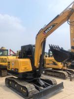 China Low Price Low Hours Sany SY55C 5.5Ton Crawler Hydraulic Compact Used Mini Excavator Machine for Construction for sale