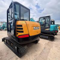 China Low Price Low Hours Sany SY60C 6Ton Crawler ISUZU Engine Hydraulic Used Mini Excavator for Sale for sale
