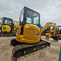 China New Arrival Used CAT303E Mini Excavator 3Ton Multi-functional Small Digger Easy Operation for Garden Landscaping for sale