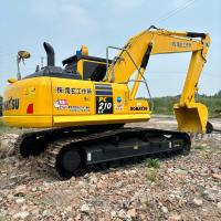 China Used 21 Ton Komatsu PC210LC Hydraulic Crawler Digger For Farm Construction Projects for sale