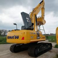 China Japan Original Secondhand Komatsu PC220 Crawler Excavator Good Condition For Farm Construction for sale